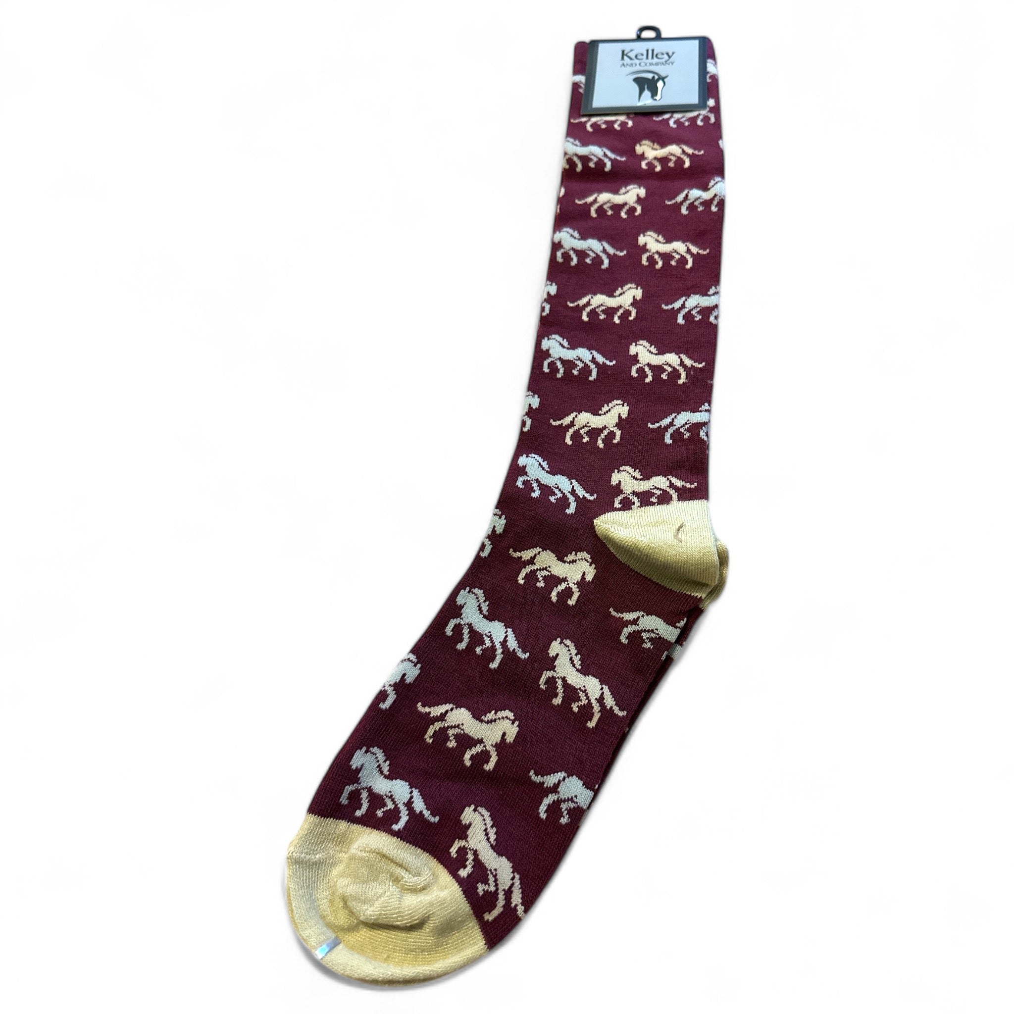 Horses Everywhere Adult Tall Boot Socks – Spotted M Tack