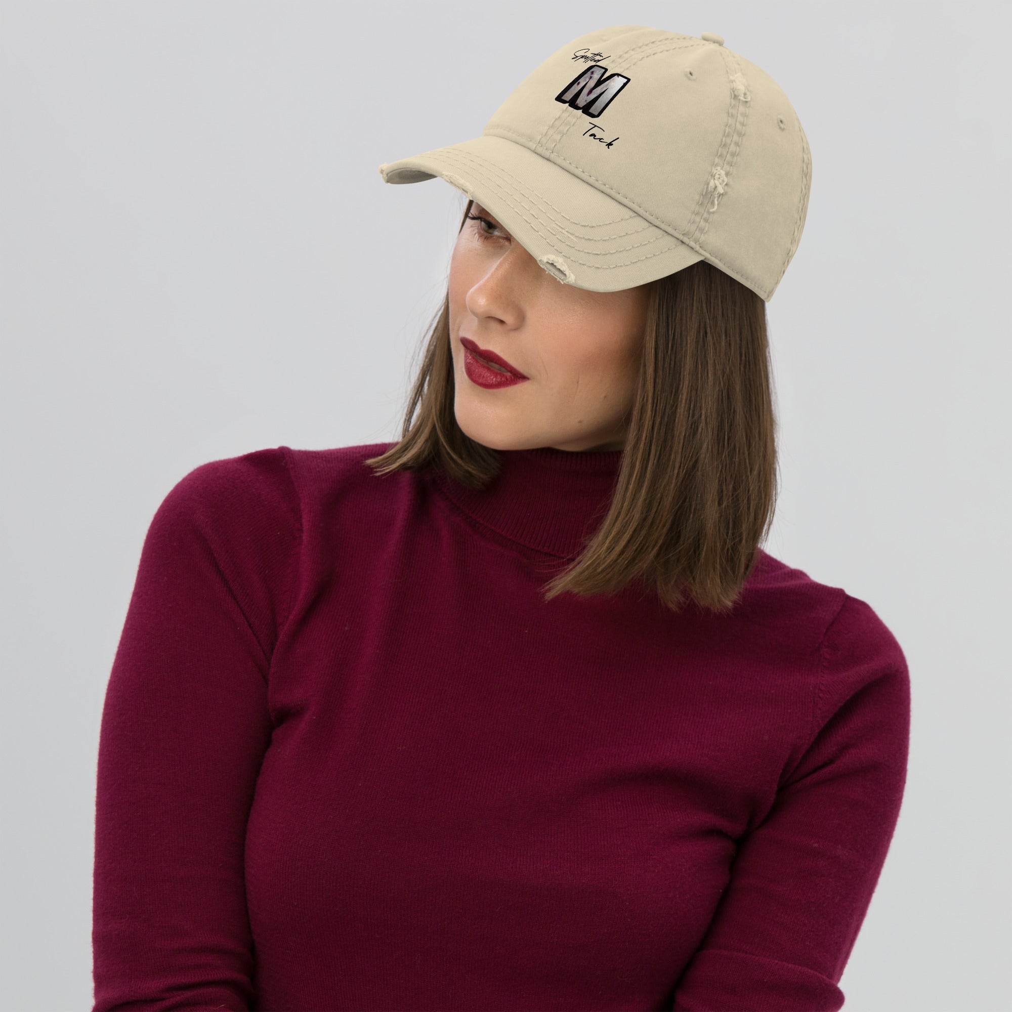 SMT Distressed Hat – Spotted M Tack